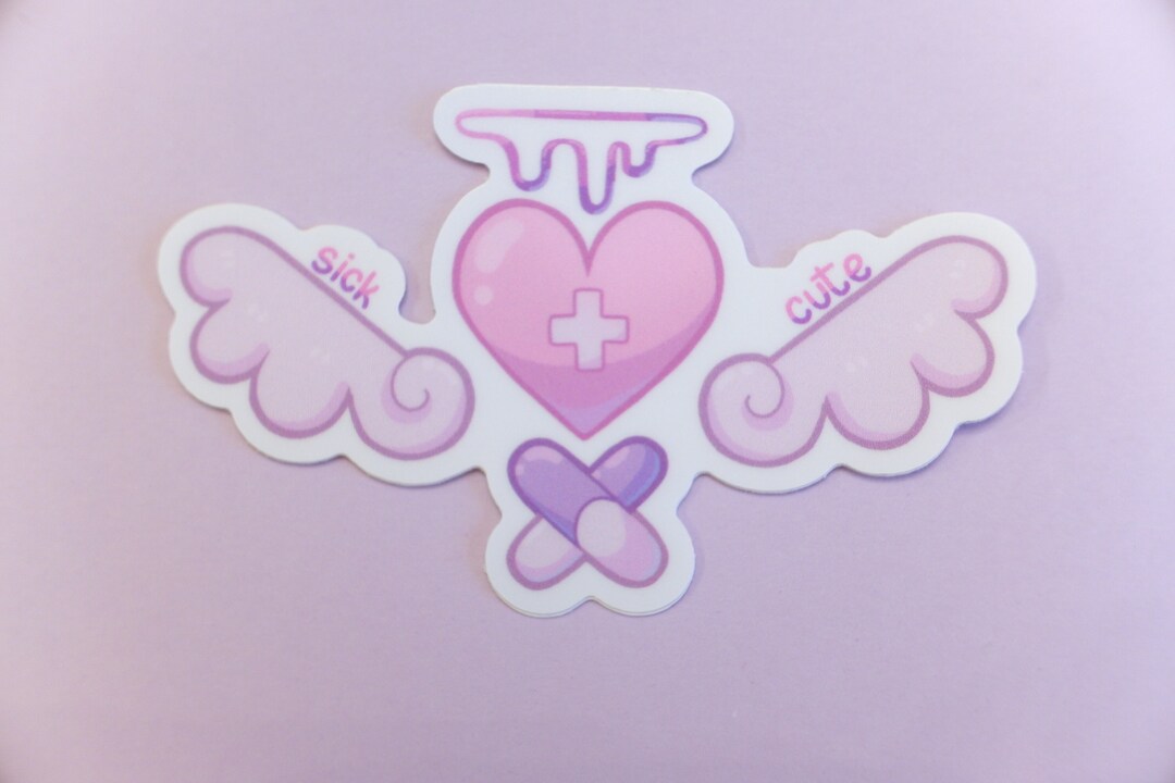Menhera Kei, Yami Kawaii Sticker for Laptops, Journals - Etsy