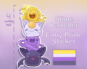 Slime Rancher Sticker Subtle Trans Pride Flag - Etsy