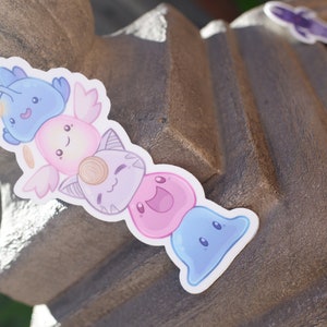 Slime Rancher Sticker Subtle Trans Pride Flag - Etsy