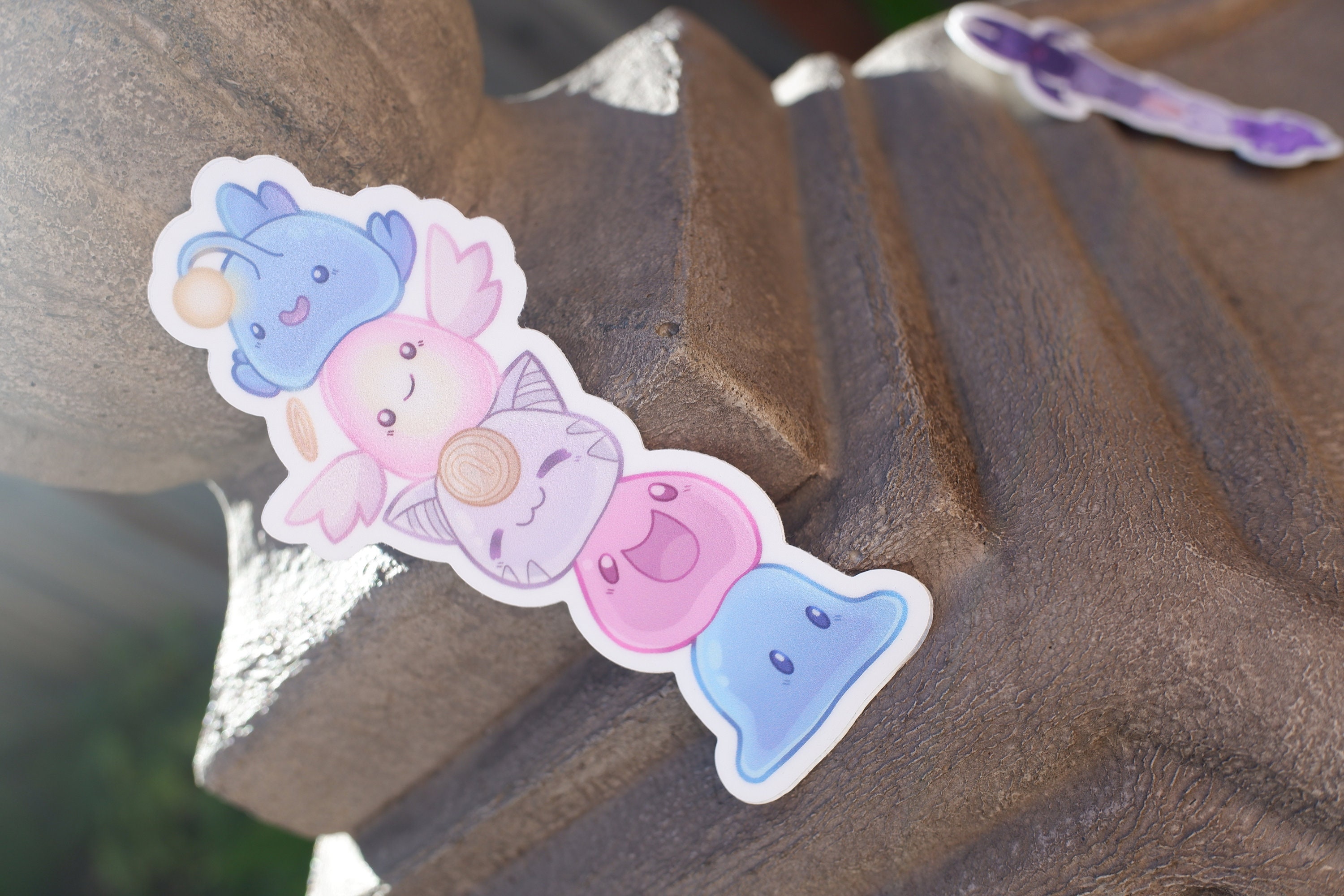 Slime Rancher Sticker Subtle Trans Pride Flag - Etsy