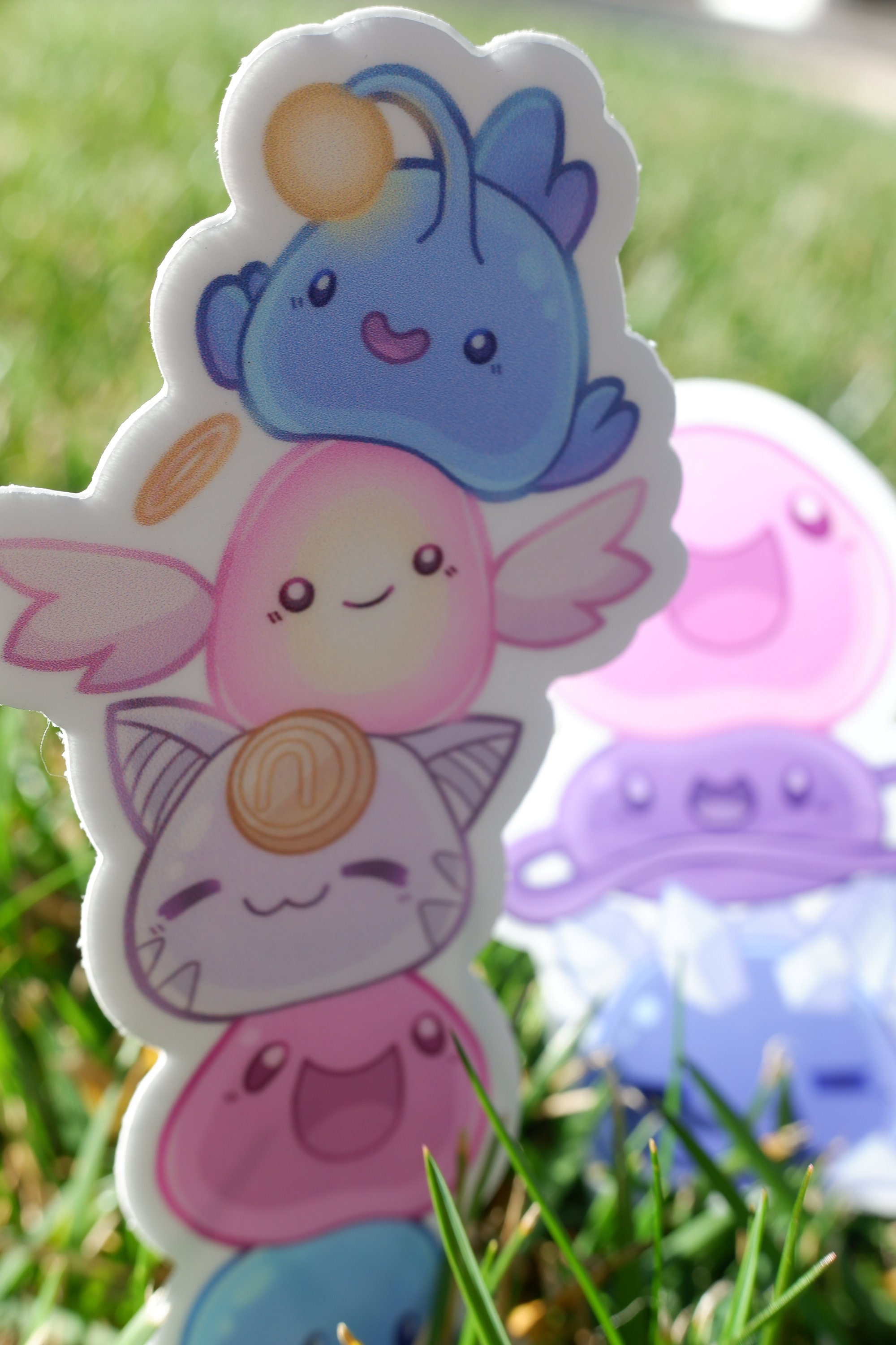 Slime Rancher Sticker Subtle Trans Pride Flag - Etsy
