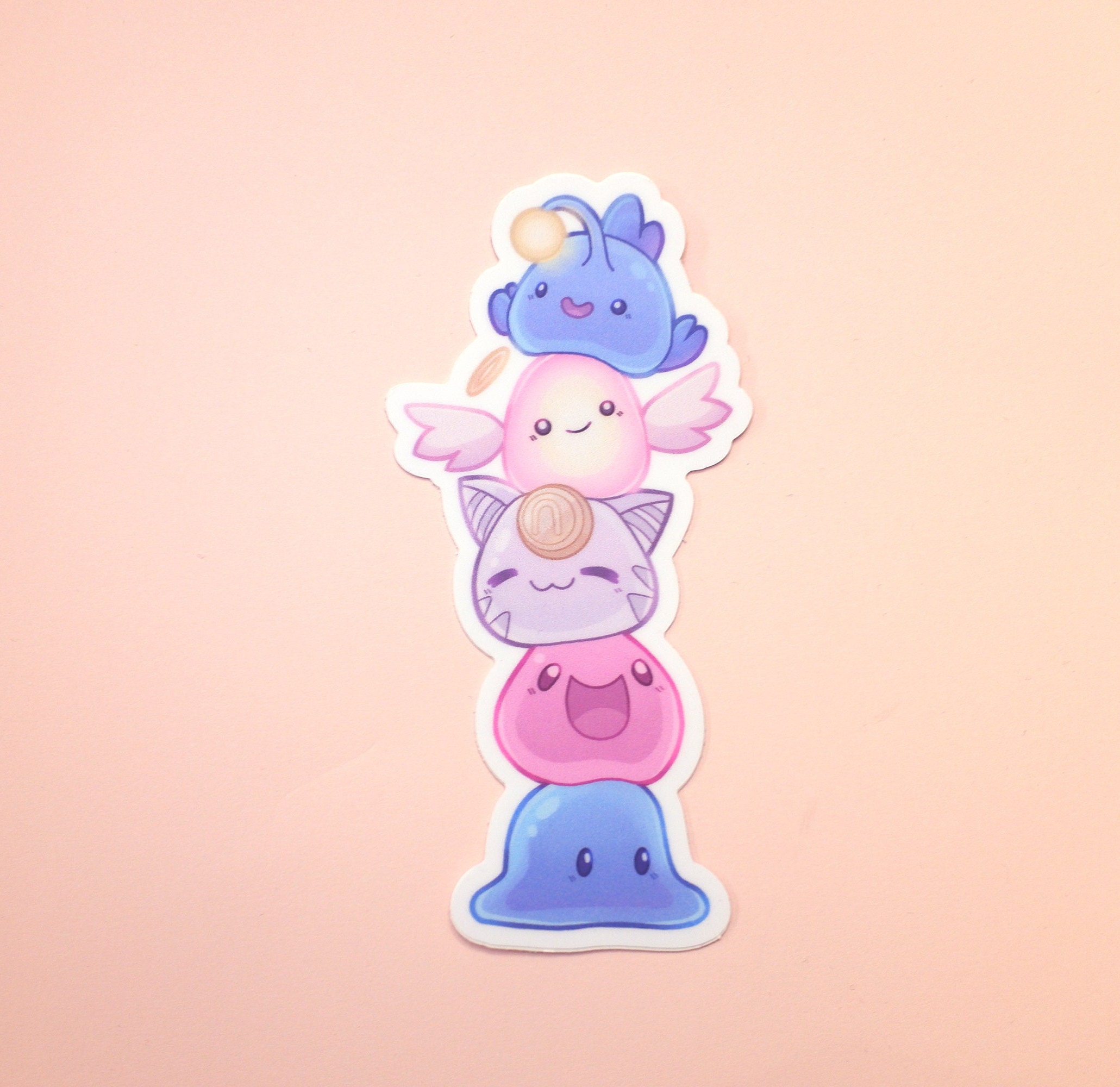 Slime Rancher Sticker Subtle Trans Pride Flag - Etsy