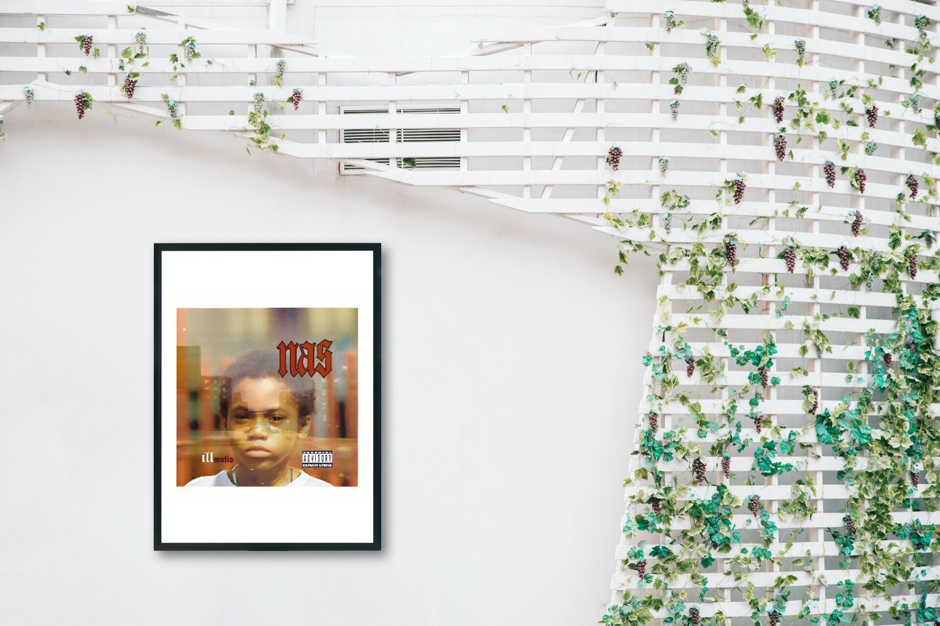 Illmatic Nas Album Cover Framed Poster - Etsy