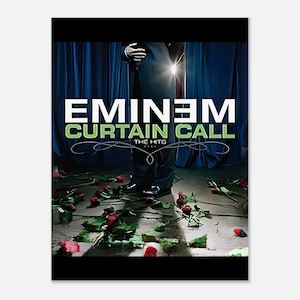 Eminem Curtain Call Album Cover Art Canvas Wall Art - Etsy