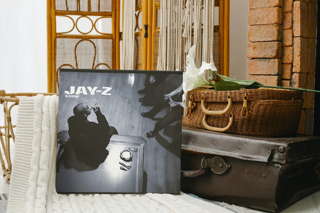 Jay-z the Blueprint Album Cover Canvas - Etsy