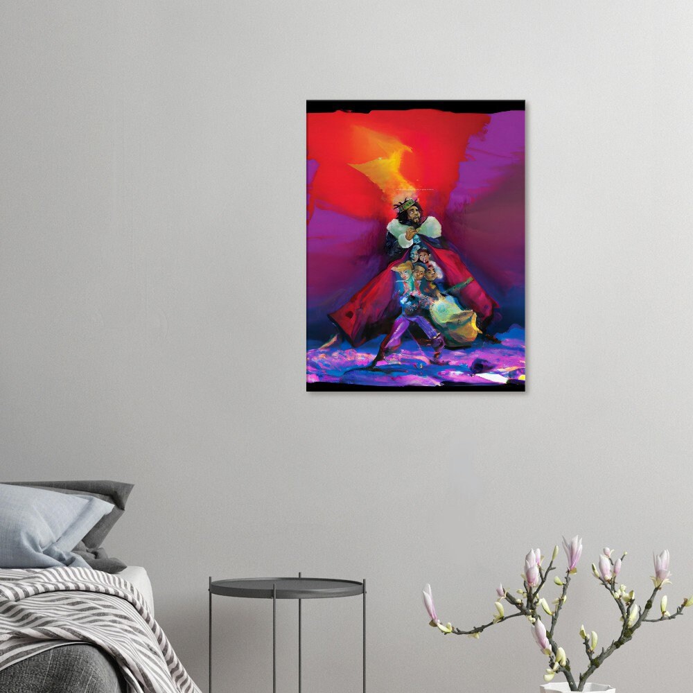 J Cole KOD Album Cover Art Canvas Wall Art - Etsy