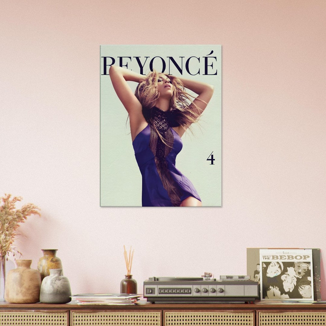 Beyonce 4 Album Cover Art Canvas Wall Art - Etsy