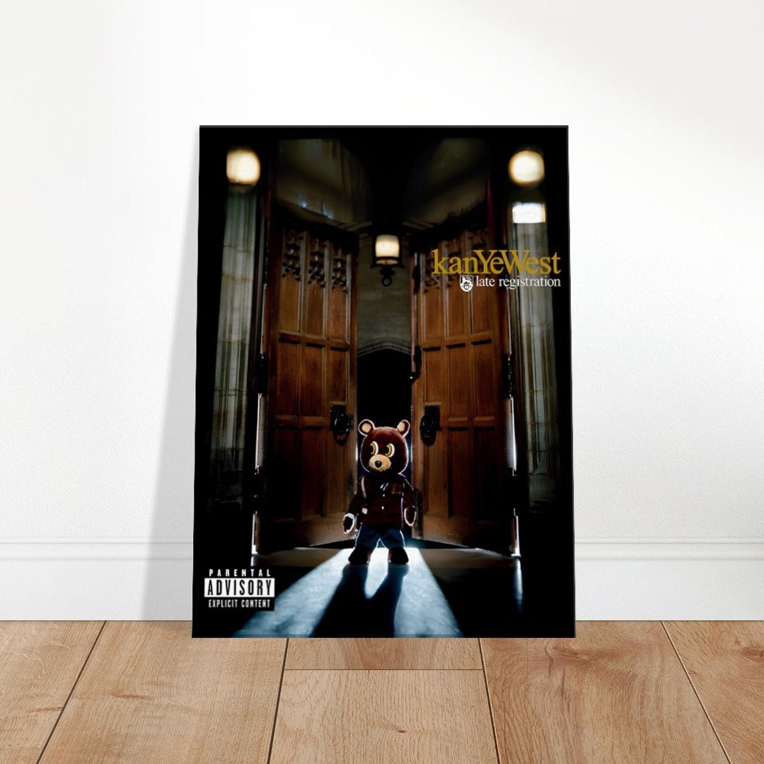 Kanye West Late Registration Album Cover Canvas Wall Art - Etsy