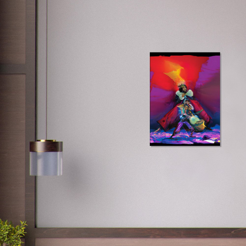 J Cole KOD Album Cover Art Canvas Wall Art - Etsy