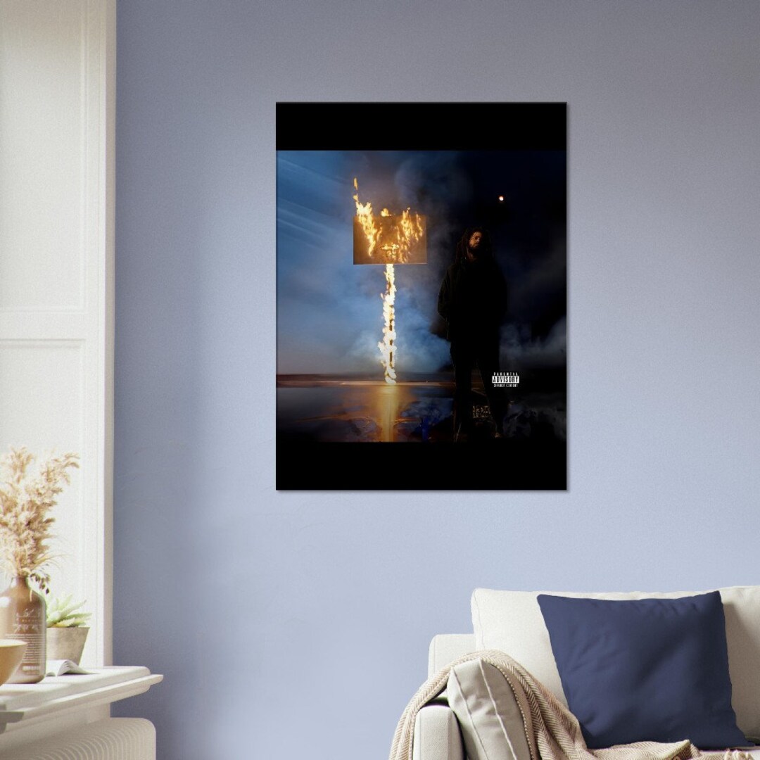 J Cole off Season Album Cover Art Canvas Wall Art - Etsy