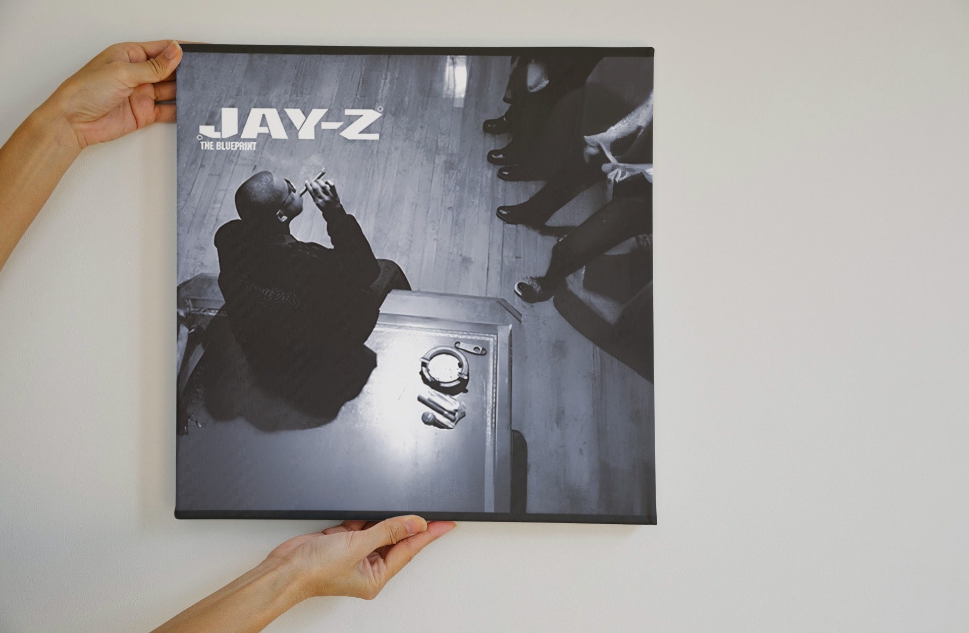 Jay-z the Blueprint Album Cover Canvas - Etsy