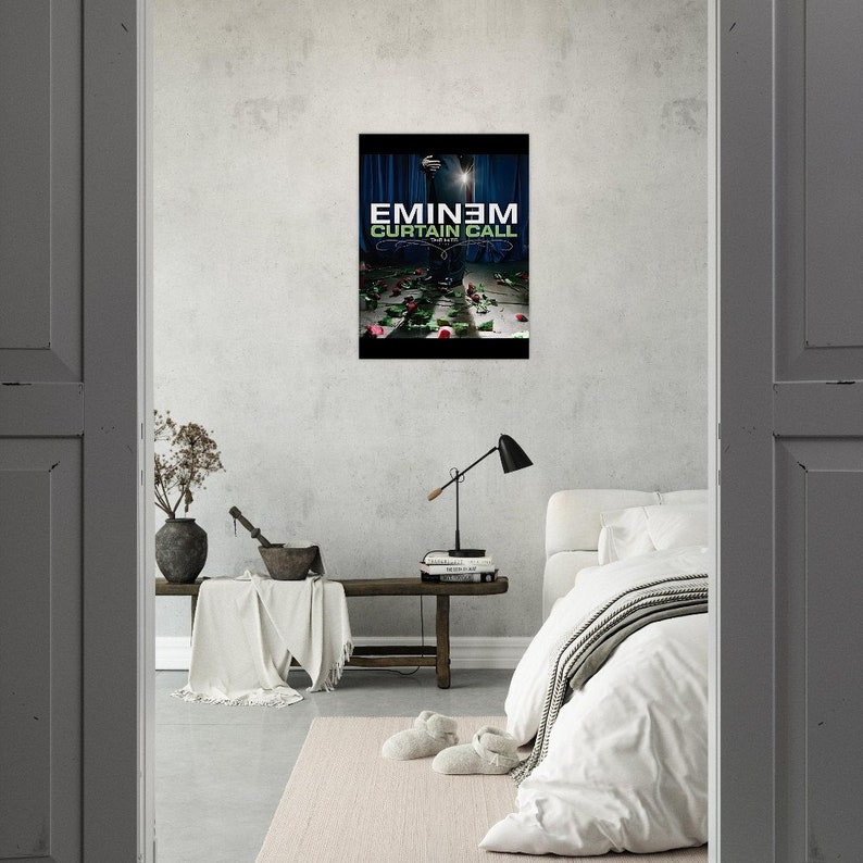 Eminem Curtain Call Album Cover Art Canvas Wall Art - Etsy