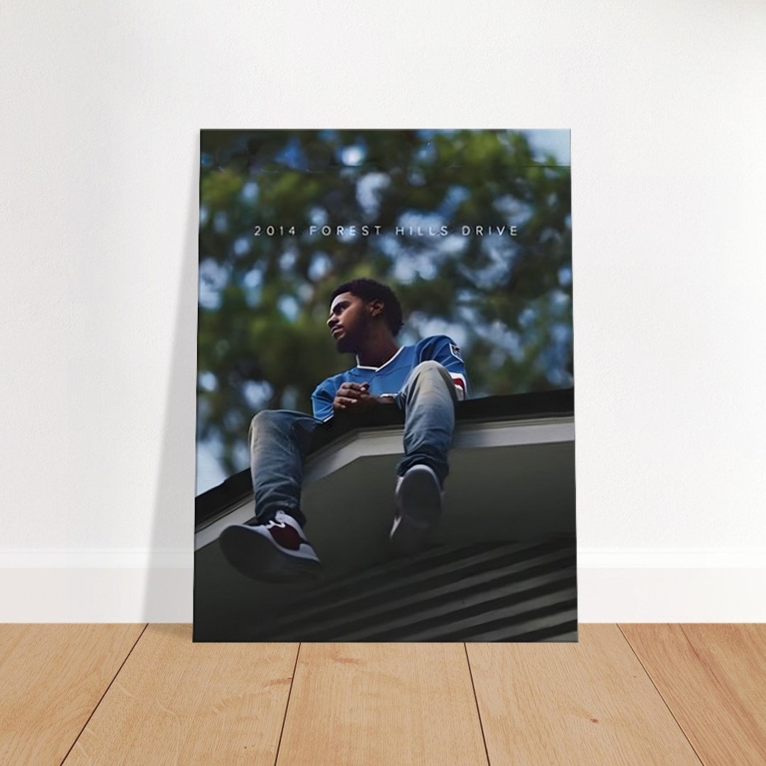 J. Cole 2014 Forest Hills Drive Album Cover Art Canvas Wall Art - Etsy