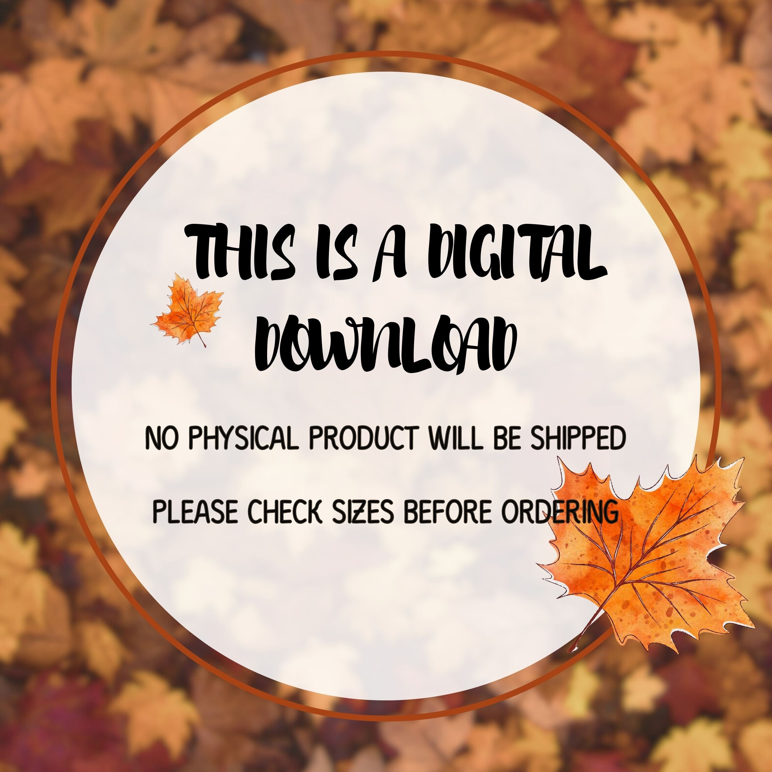 Autumn Printable Stickers Fall Printable Stickers Png Print - Etsy