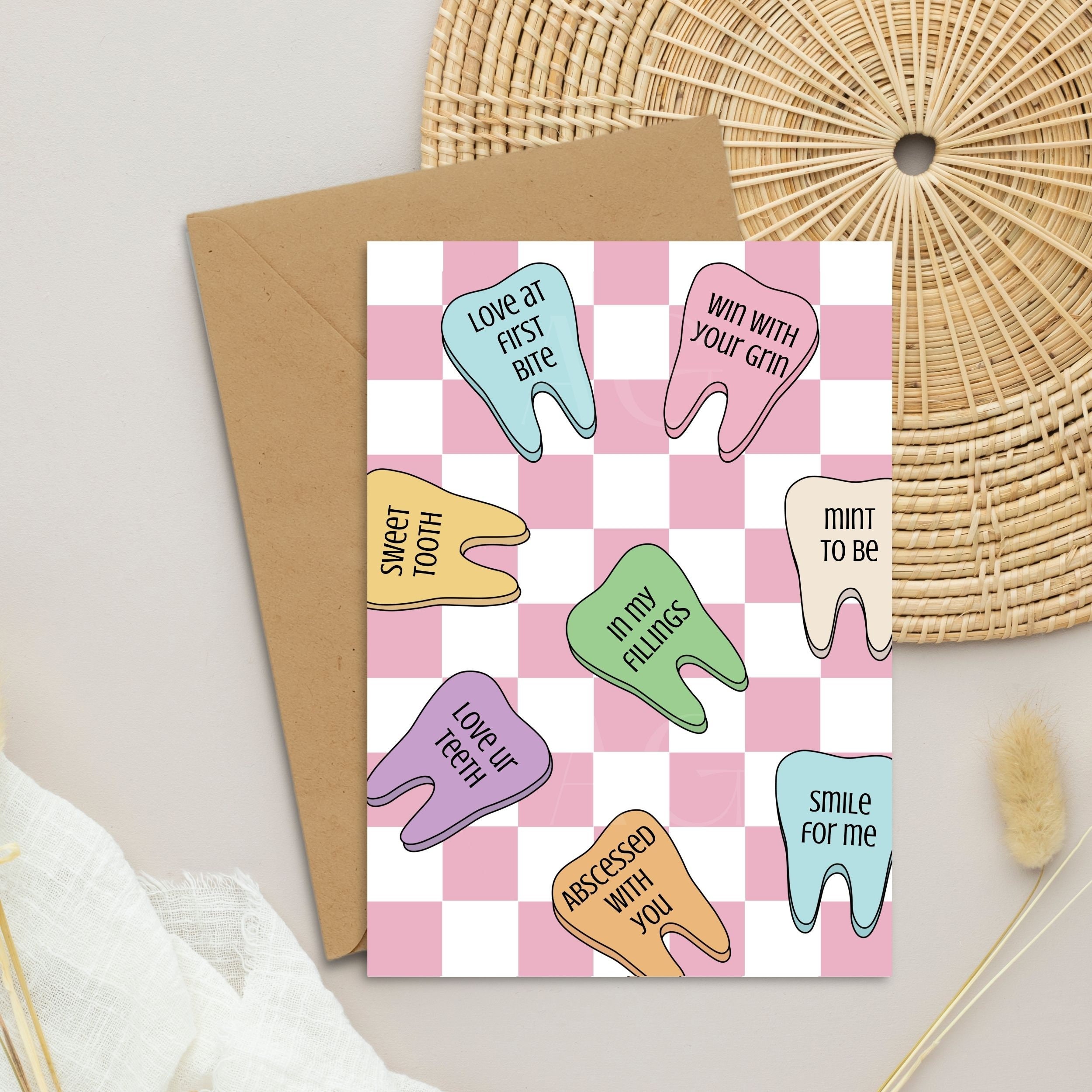 Dental Appreciation Greeting Card, Cute Gift, CDA Dental Card, Thank ...