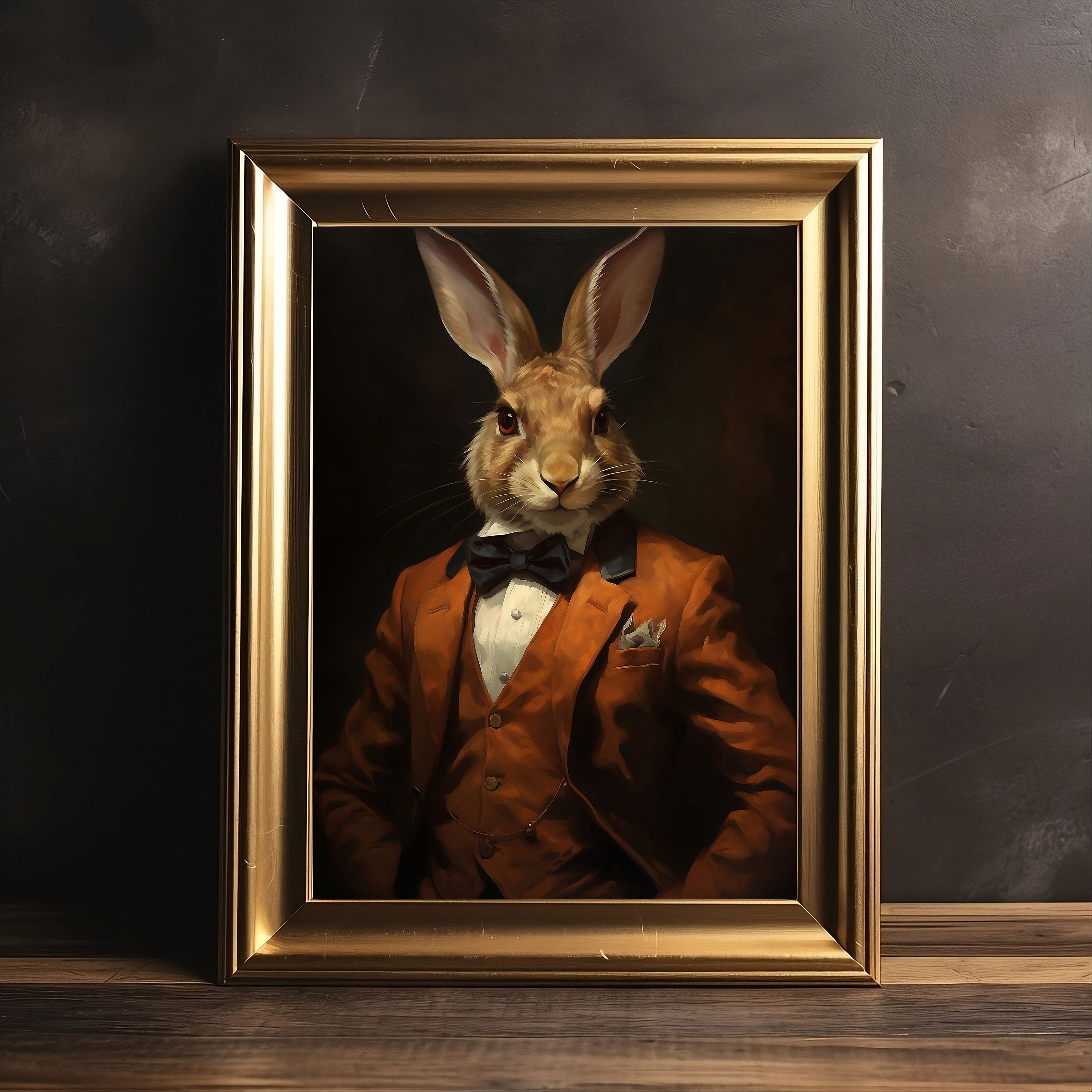 Hare Wall Art Print, Hare Portrait, Art Print Poster, Animal Print ...