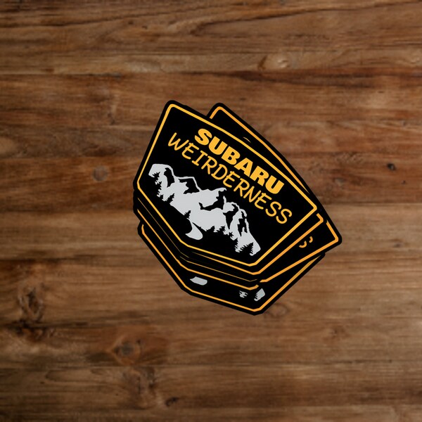 Subaru Wilderness Window Decals - Etsy