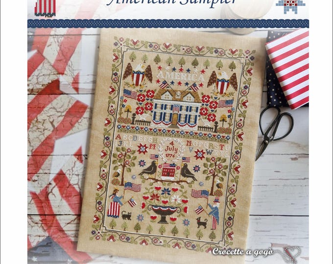 Crocette a Gogo - *NEW* - American Sampler Cross Stitch Pattern - Etsy