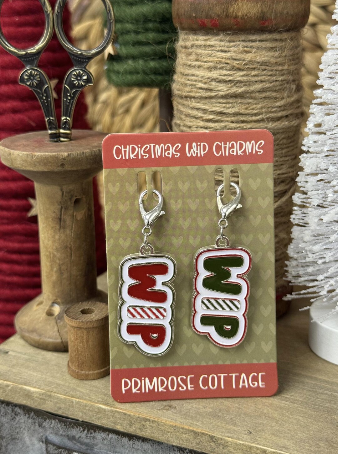 Primrose Cottage - Christmas WIP Charms - Etsy