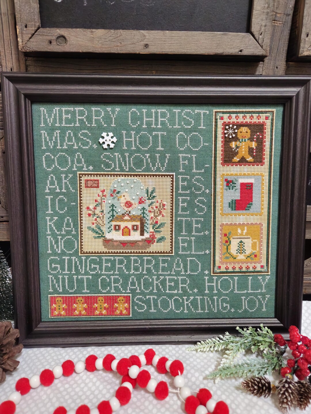 Quaint Rose Needlearts - *NEW* Mixed Media Needleart: Retro Christmas ...