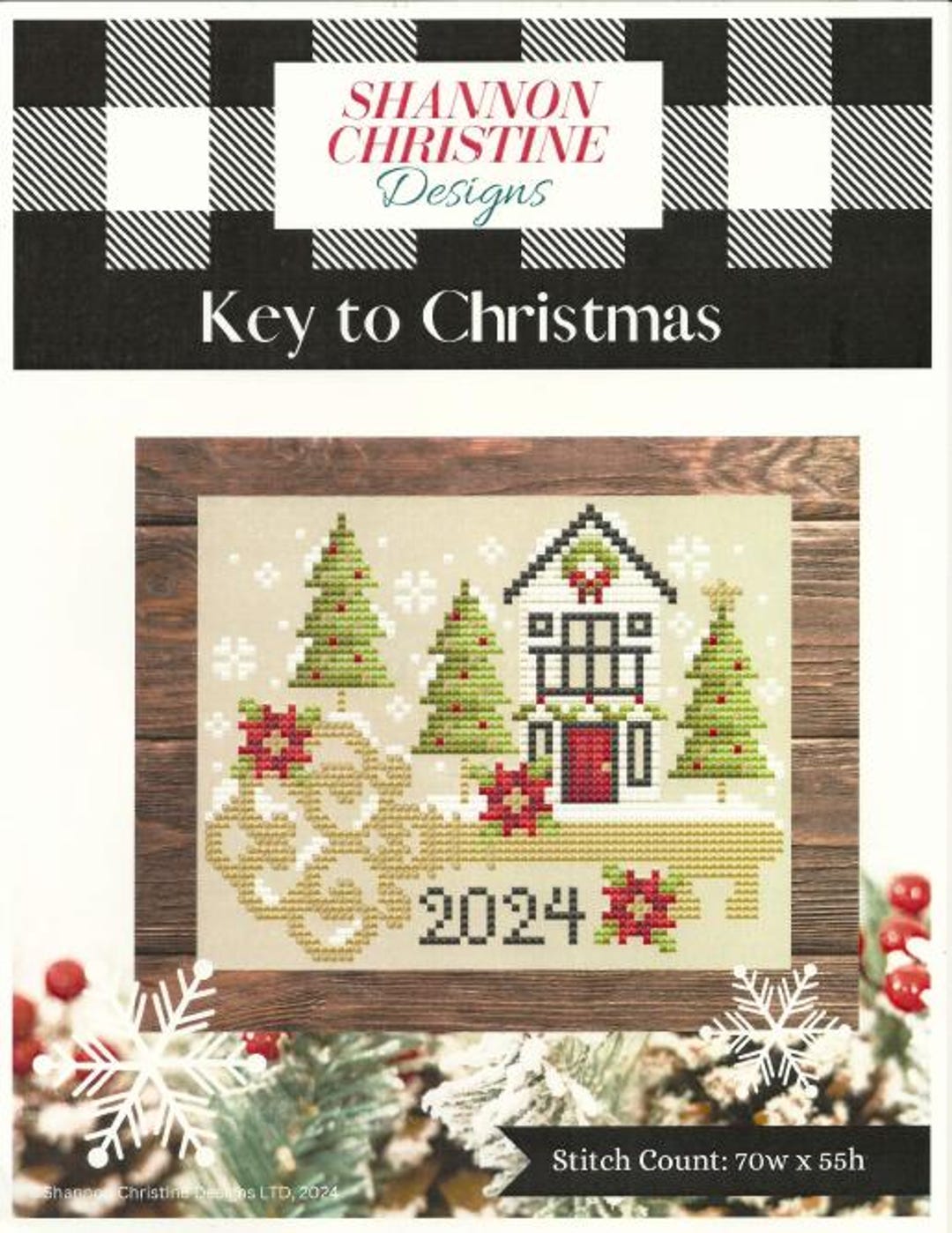 Shannon Christine - Key to Christmas, Christmas Decor PATTERN ONLY - Etsy
