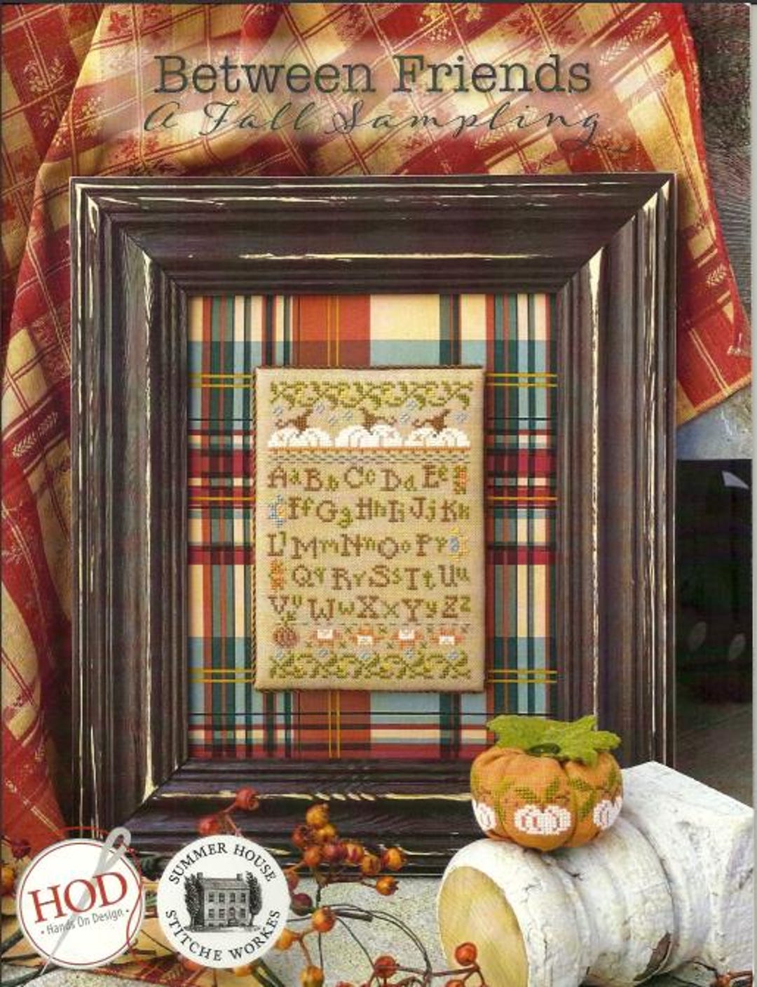 Between Friends - A Fall Sampling Cross Stitch Pattern by Hands on ...
