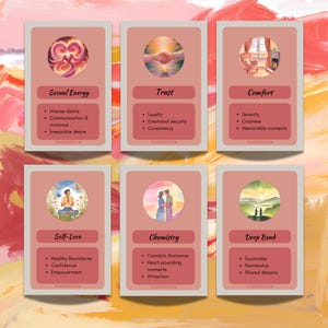 Couples Emotions Oracle Deck, Printable Cards (relationship ...