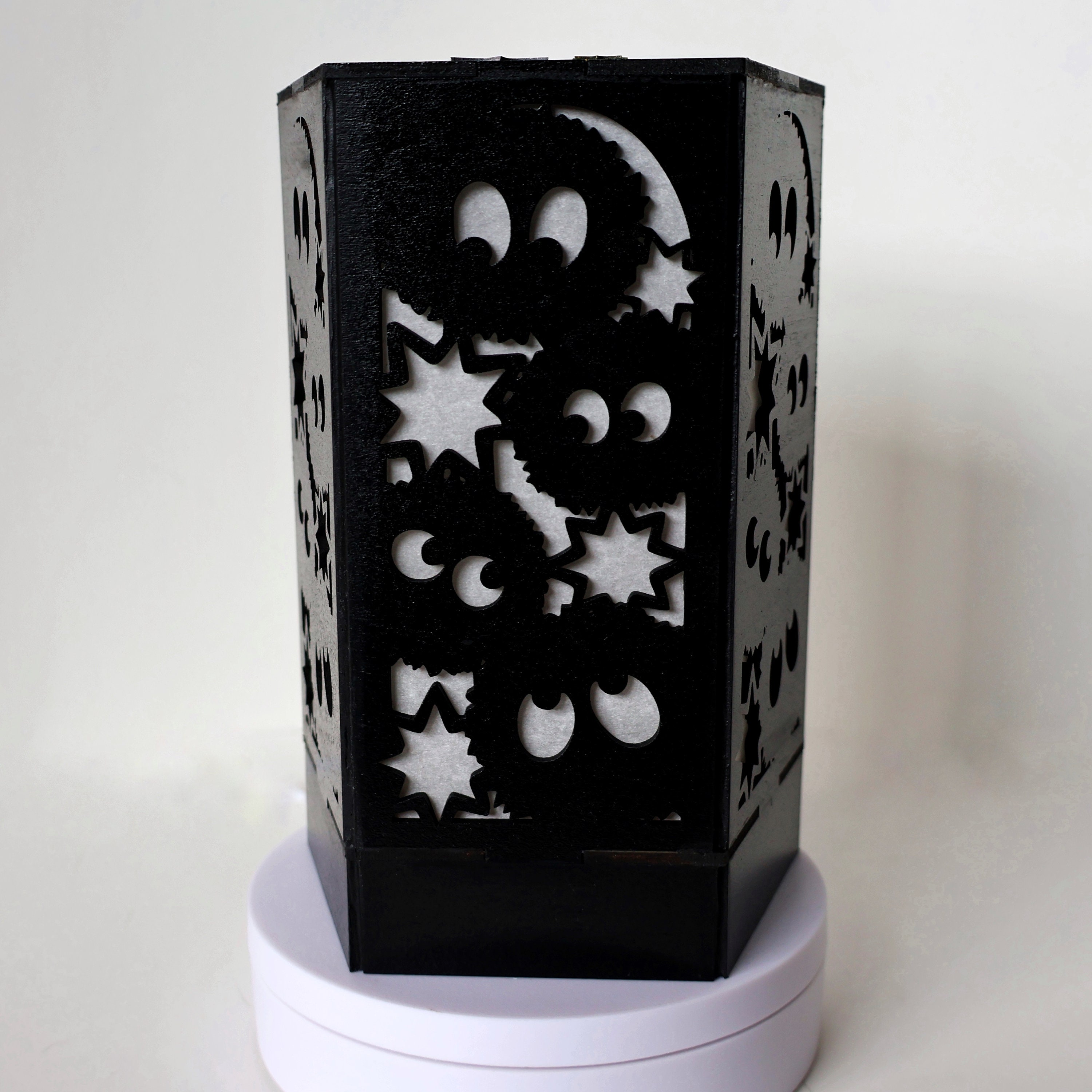 Soot Sprites Wooden Lantern, Dust Sprite Home Decor, Handmade Laser Cut ...