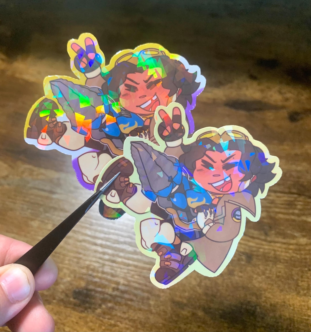 Venture OW - 2.8x3 Holographic Vinyl Overwatch Sticker - Etsy