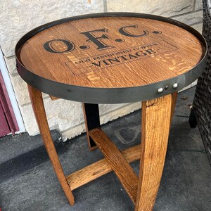 Barrel End Table - Etsy