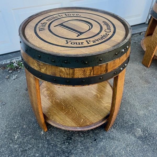 Log End Table - Etsy