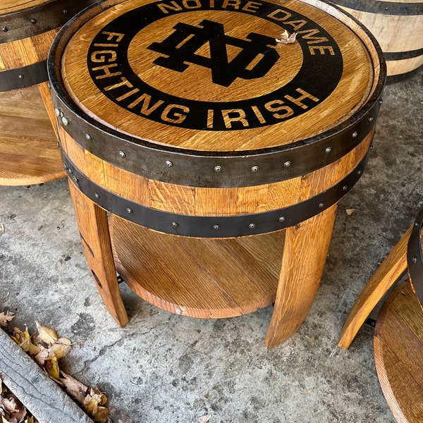 Barrel End Table - Etsy