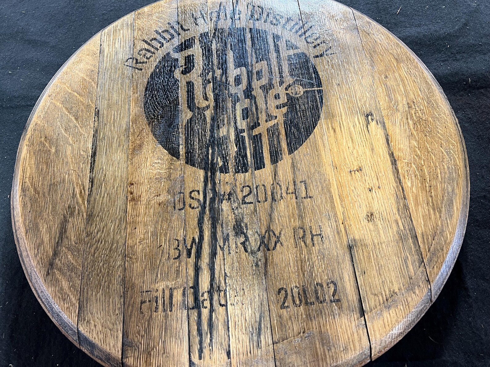 Authenic Barrel Head Lazy Susan - Etsy