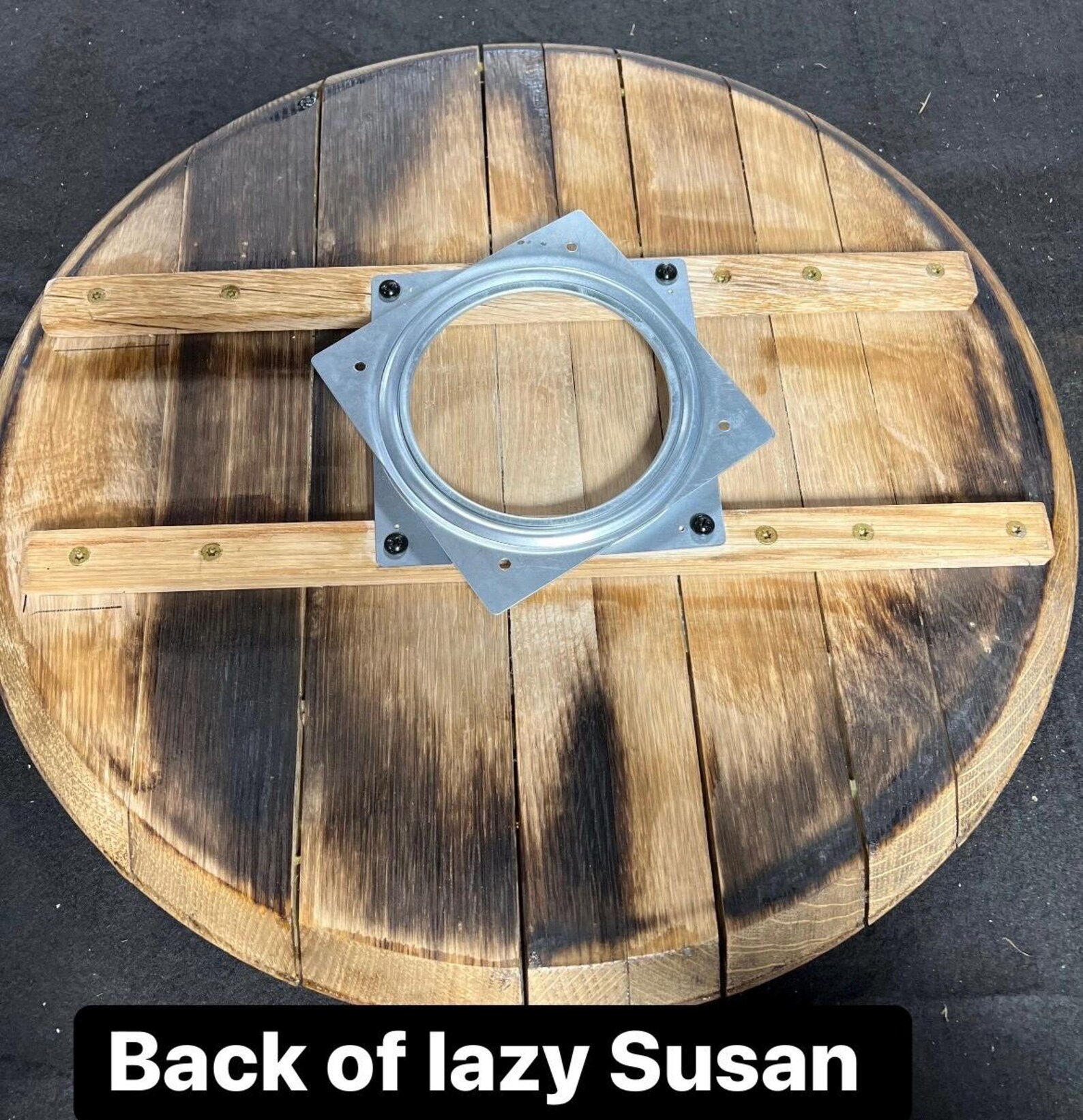Authenic Barrel Head Lazy Susan - Etsy