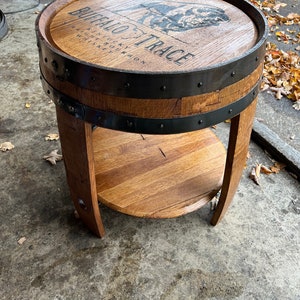 Bourbon Barrel End Table - Etsy