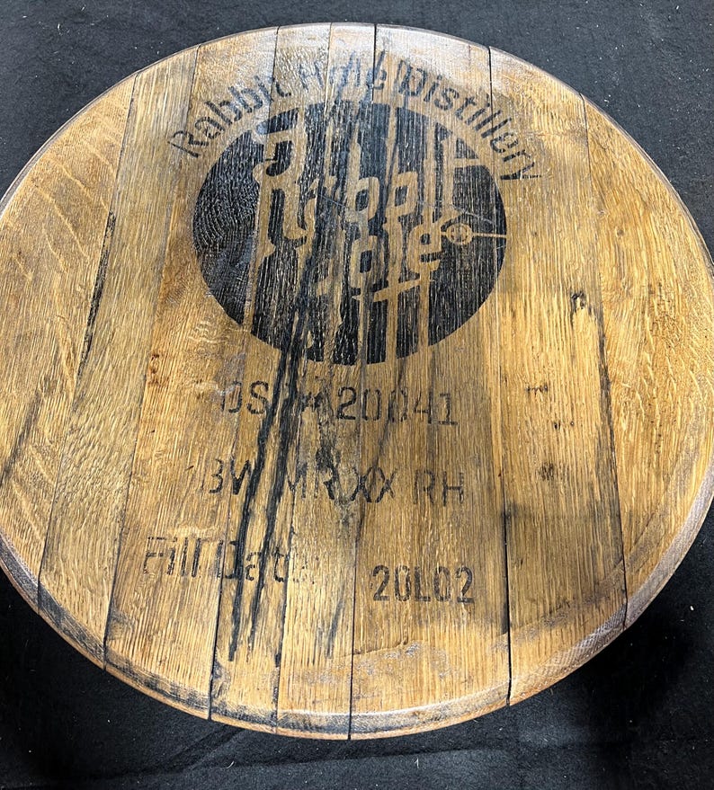 Authenic Barrel Head Lazy Susan - Etsy