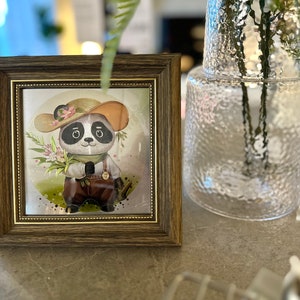 Metal Panda Art | Hand Engraved Artwork | Chinese Panda Art | Cute ...