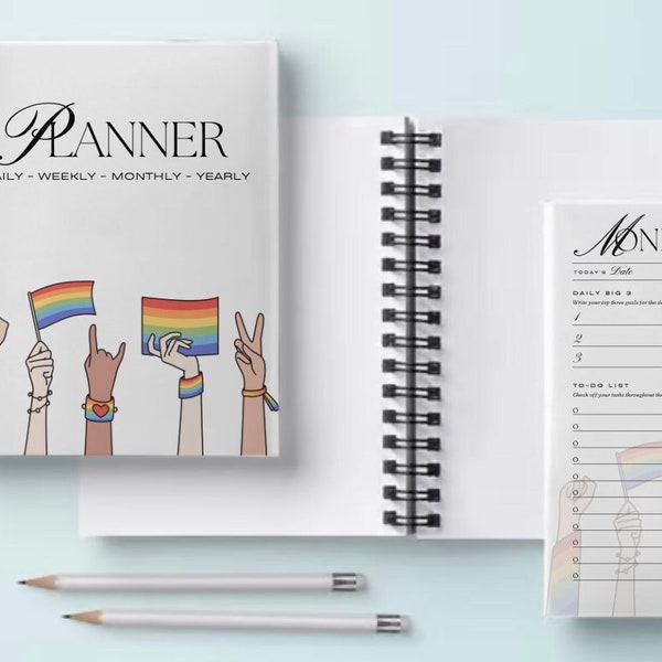 Pride Daily Planner - Etsy