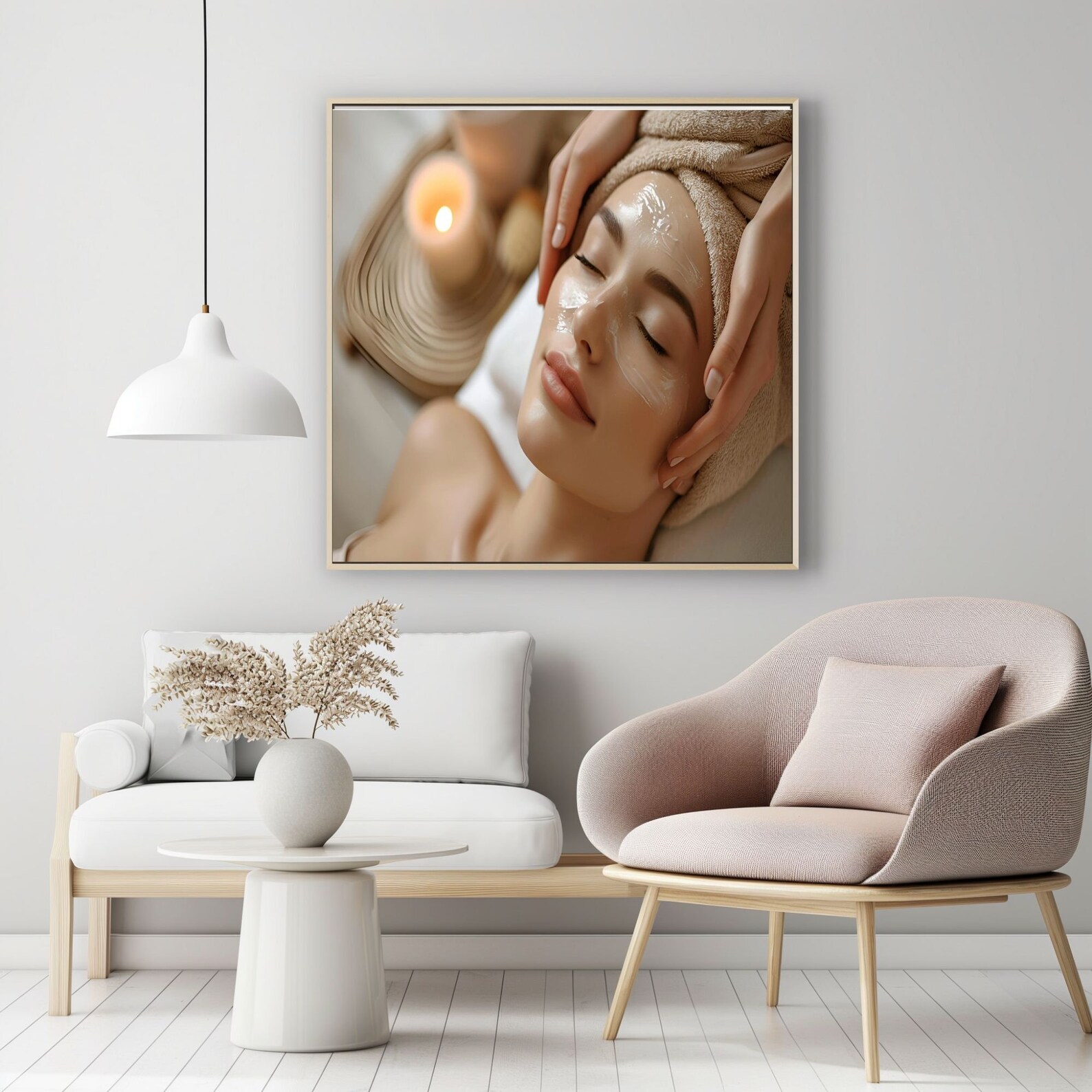 Spa Wall Art Medical Spa Decoration Massage Room Art Beauty Salon ...