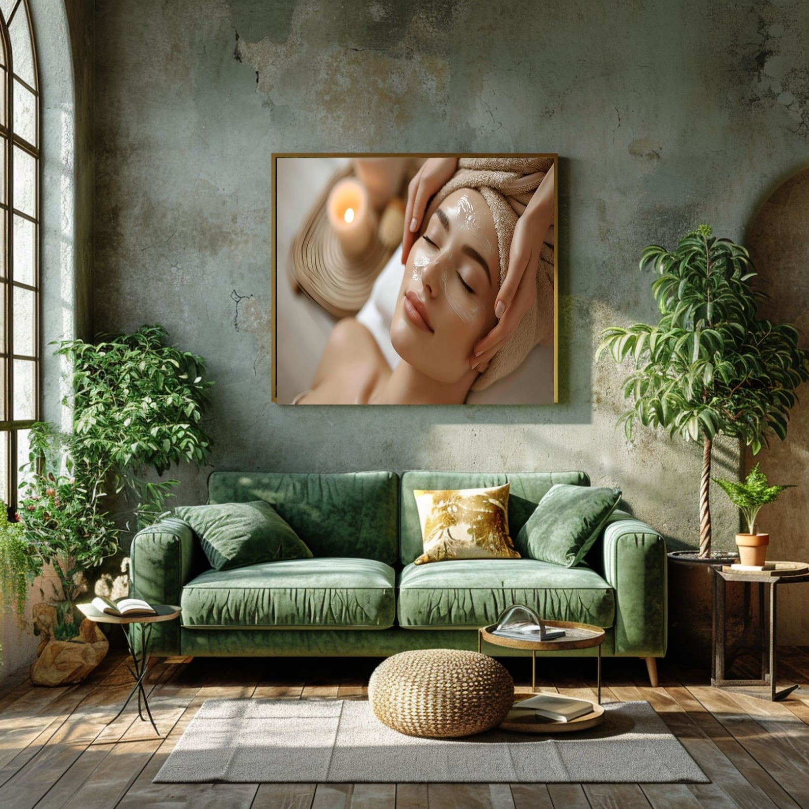 Spa Wall Art Medical Spa Decoration Massage Room Art Beauty Salon ...