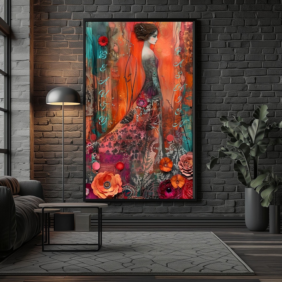 Vintage Fashion Printable Digital Posters Clothing Store Decor Digital ...