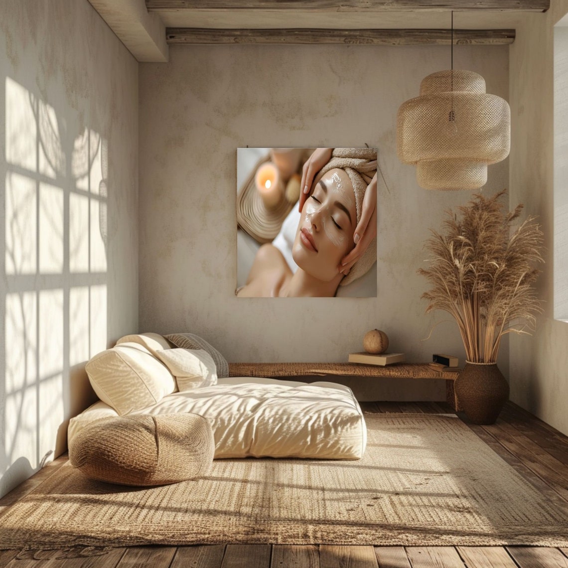 Spa Wall Art Medical Spa Decoration Massage Room Art Beauty Salon ...