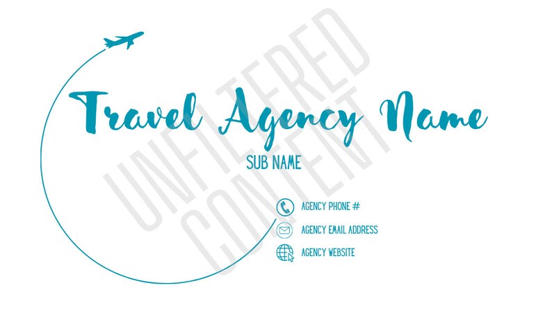 Simple Travel Agency Logo, Travel Agent Logo, Travel Agency Logo ...