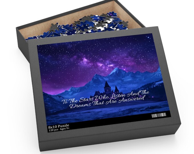 Acotar Puzzle Velaris Jigsaw Puzzle, ACOTAR Merch Fantasy Picture ...