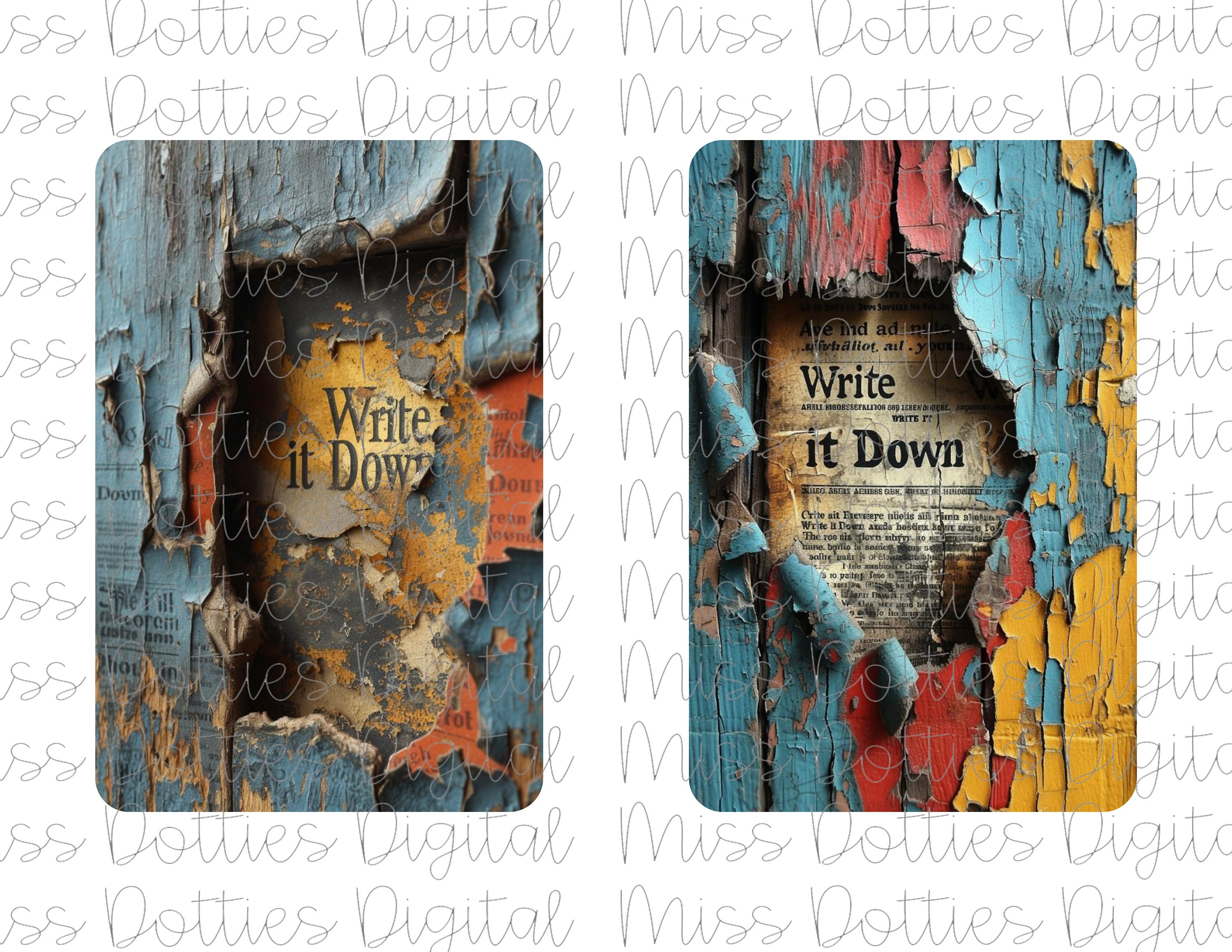 Quotes Junk Journal, Words Junk Journal, Abstract Junk Journal, Vintage ...