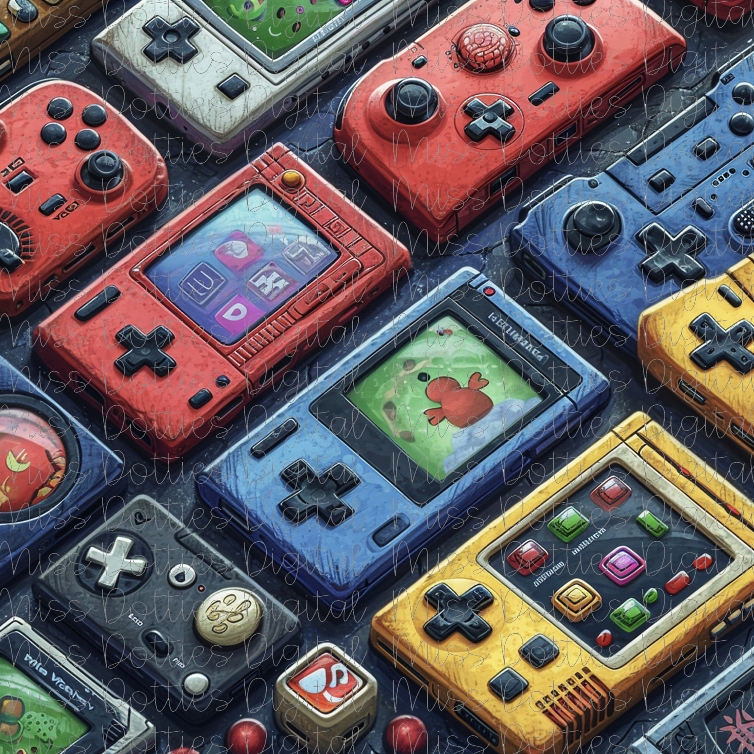 Gaming Digital Paper, Gaming, Gaming Pattern, Gaming Digital Paper ...