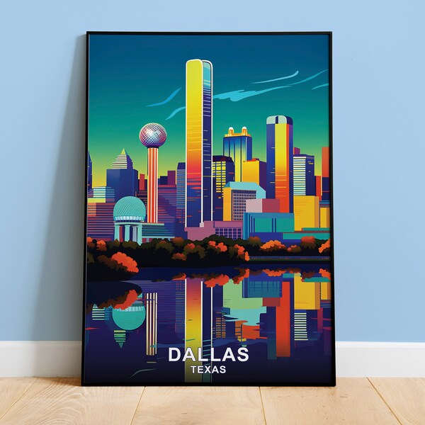 Texas Park Poster - Etsy