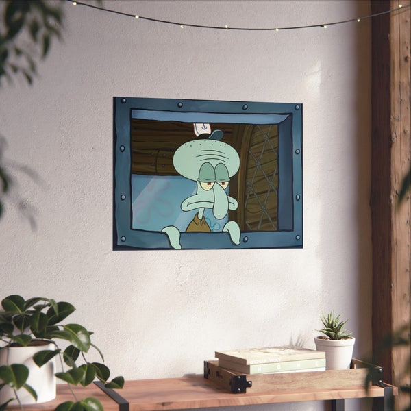 Spongebob Poster - Etsy