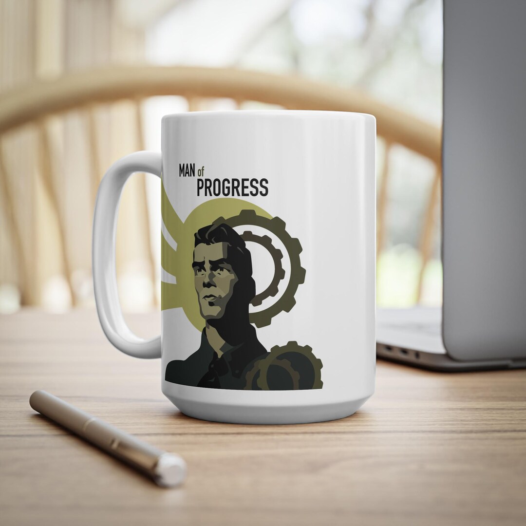 Arcane Jayce Man of Progress Mug, 11oz, 15oz - Etsy