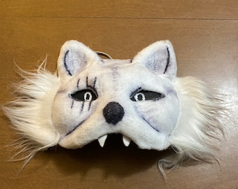 Arctic Fox Mask - Etsy